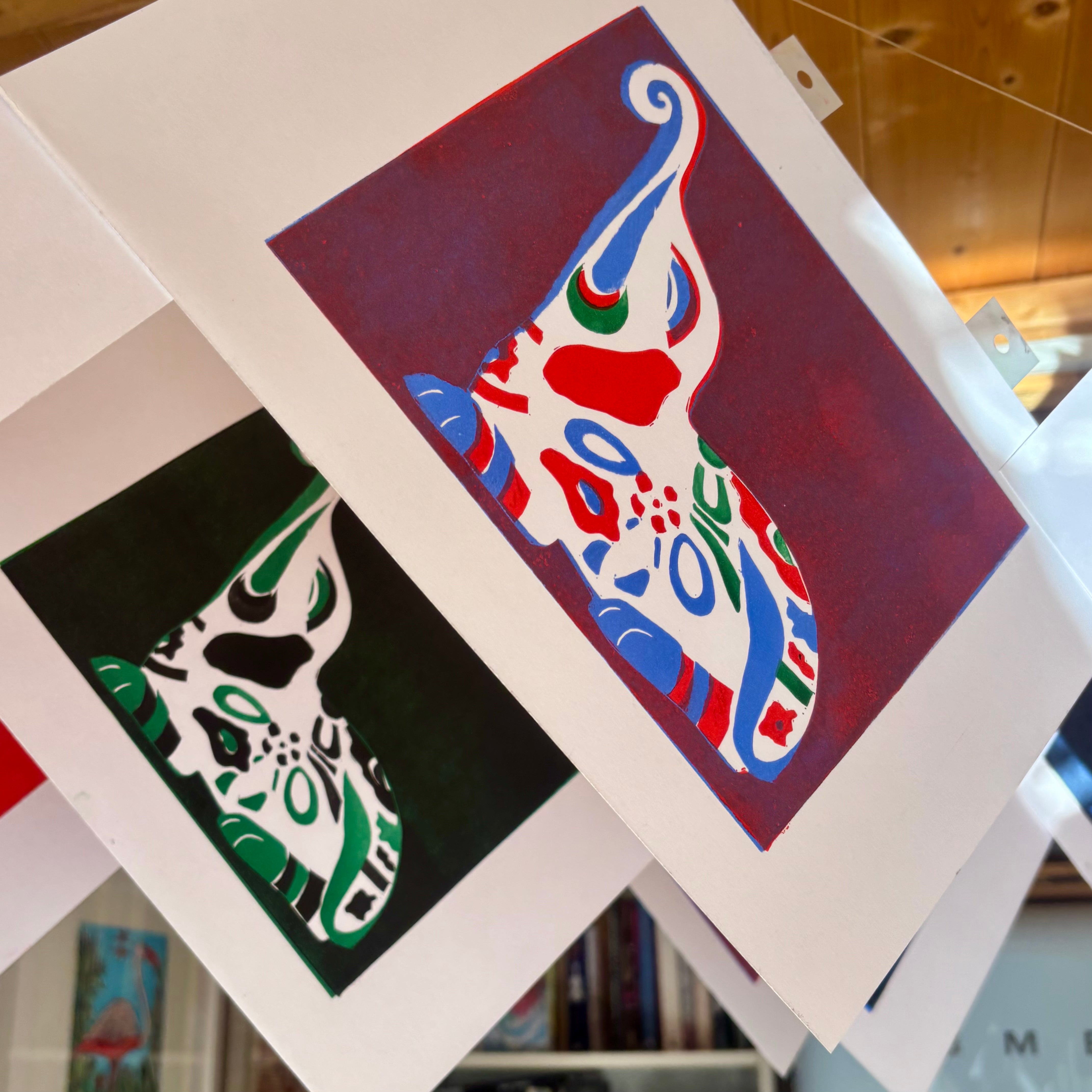 Multi block linocut - 2 day workshop – Sam Marshall Art