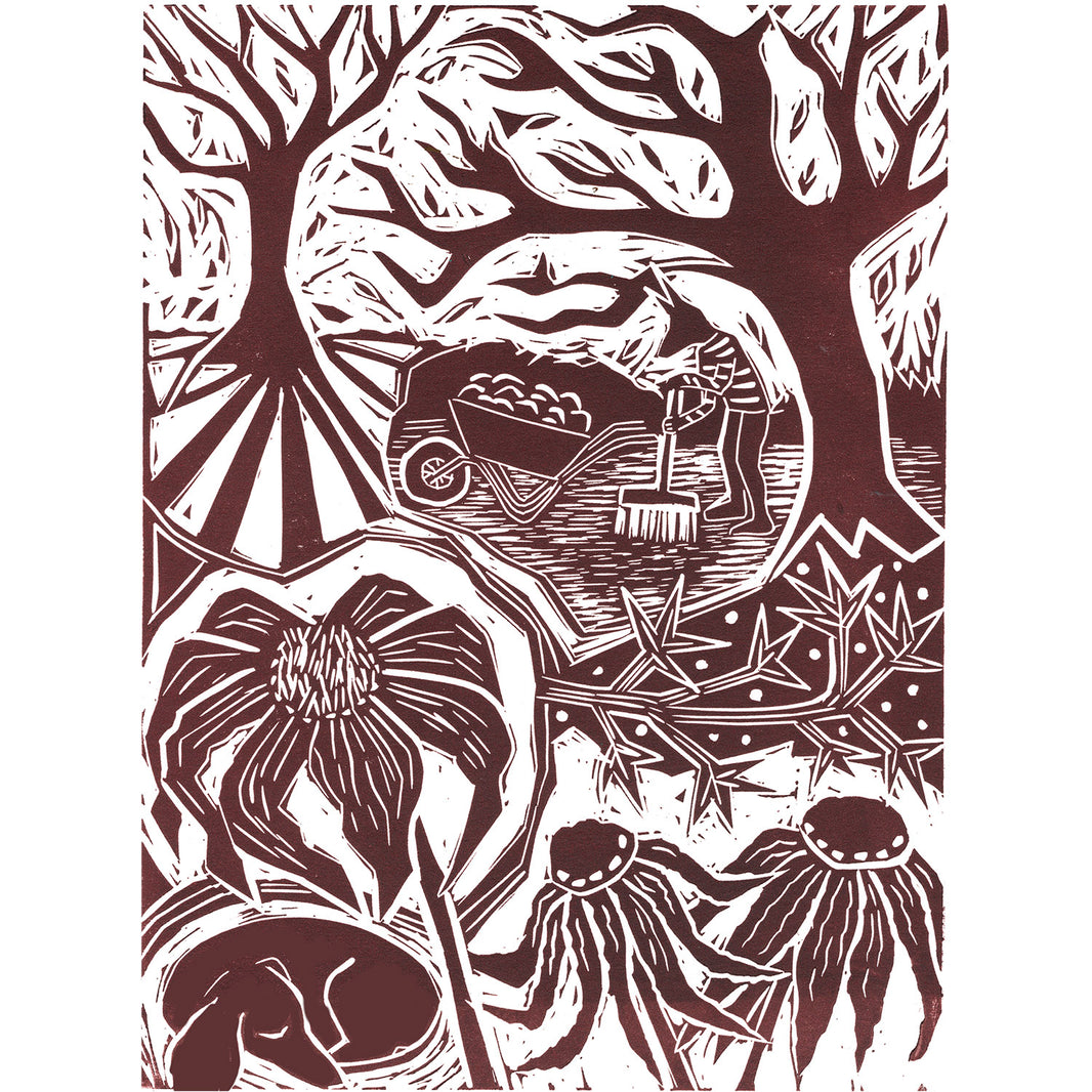 Linocuts – Sam Marshall Art